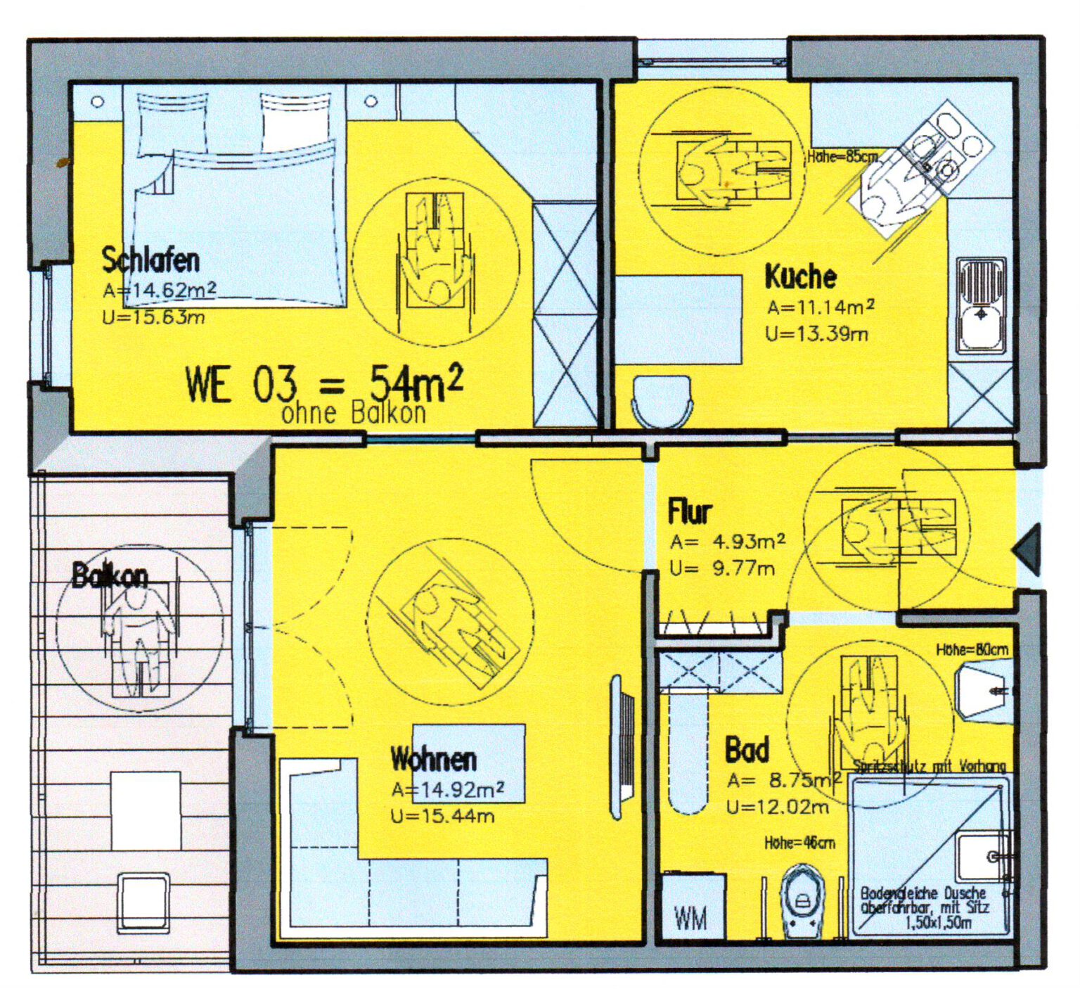 Wohnungstypen – Wohnresidenz Schipkau